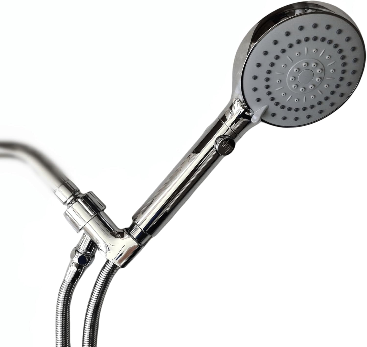 Hodvit Handheld Showerhead with Hose, 10 Spray Modes Stainless Steel ...