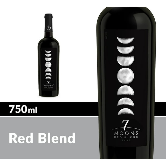 7 Moons Red Blend Chile Red Wine, 750 ml Glass, ABV 13.50% - Walmart.com