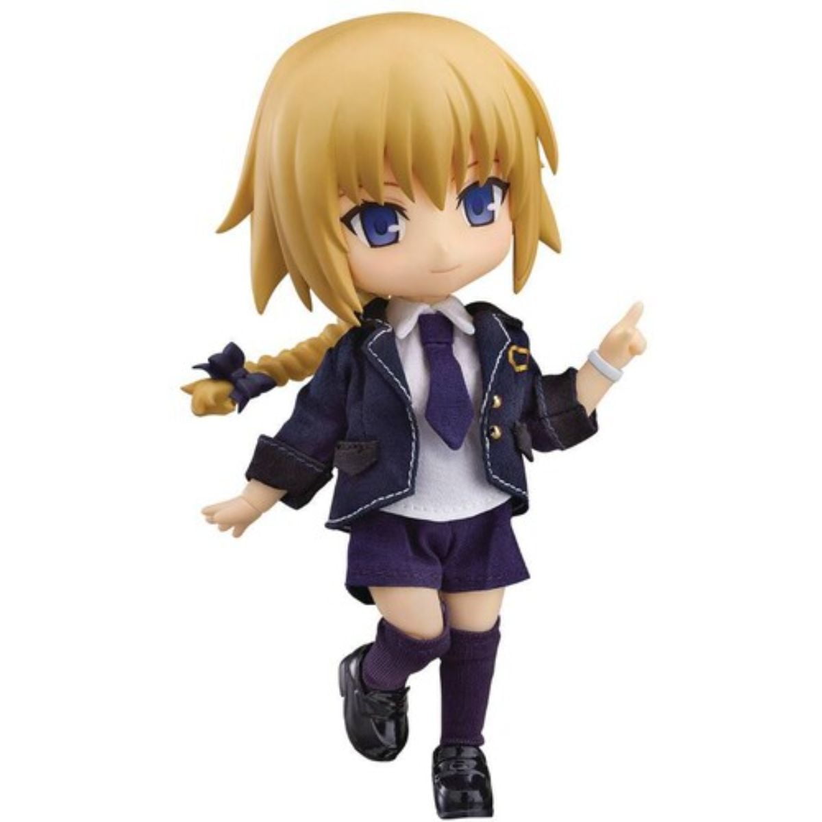 7" Navy Blue and White Fate Apocrypha Ruler Casual Version Nendoroid ...