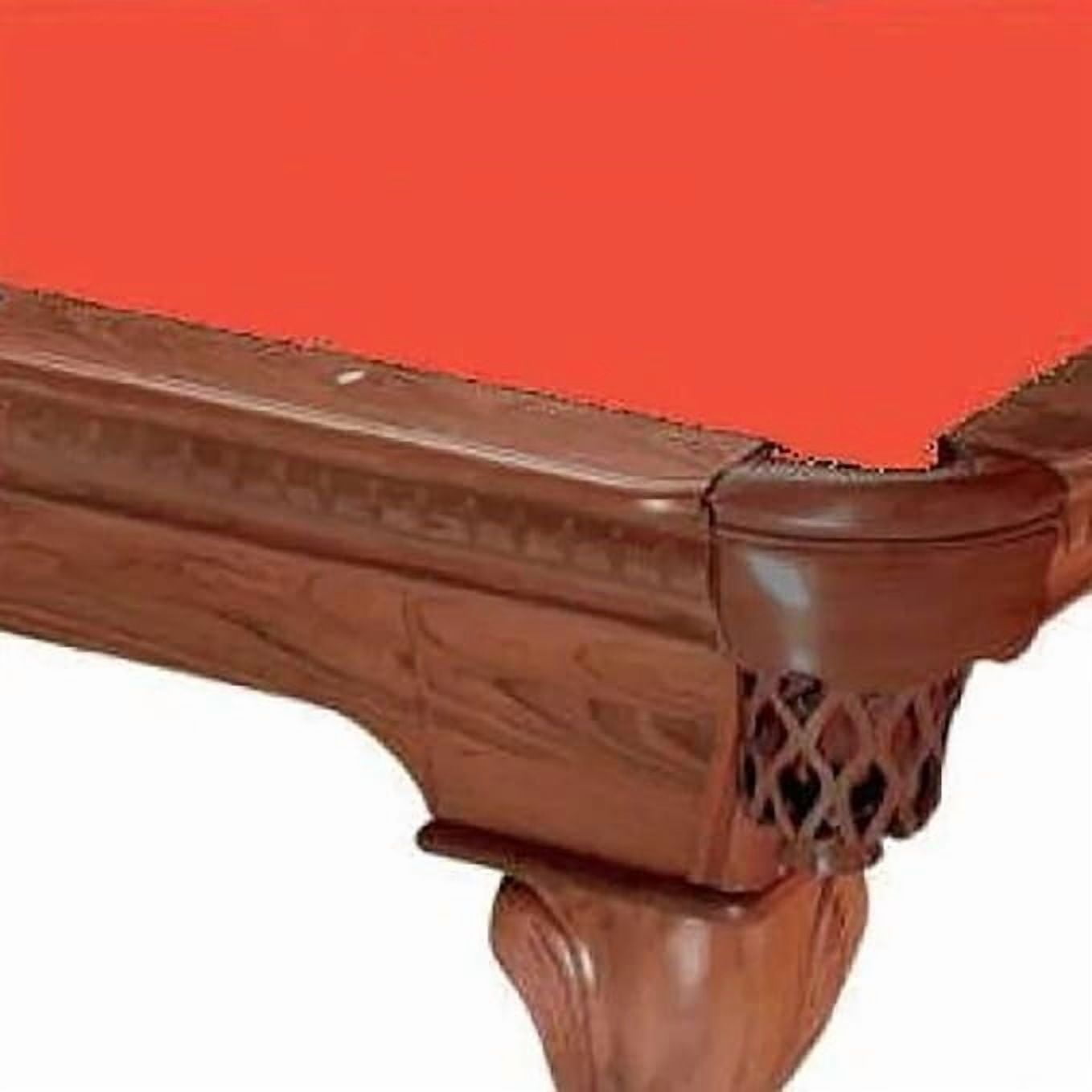 7' Orange ProLine Classic 303 Teflon Billiard Pool Table Cloth Felt ...