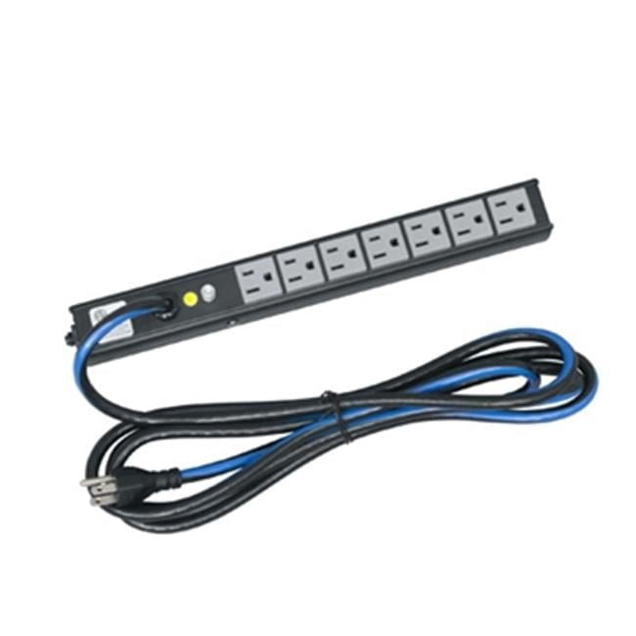 7 Outlet 15A Slim Power Strip - Walmart.com