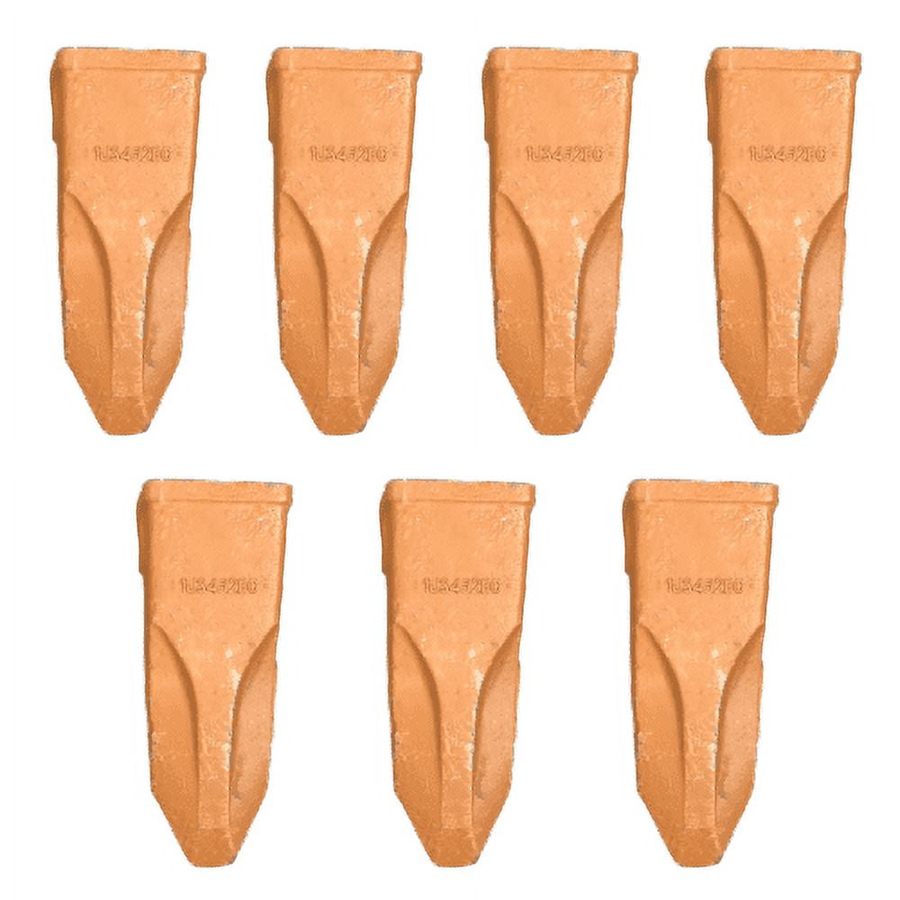 CAT 7pcs J450 Bucket Teeth, 1U3452 9w8452, Rock Teeth for E330D E330C ...