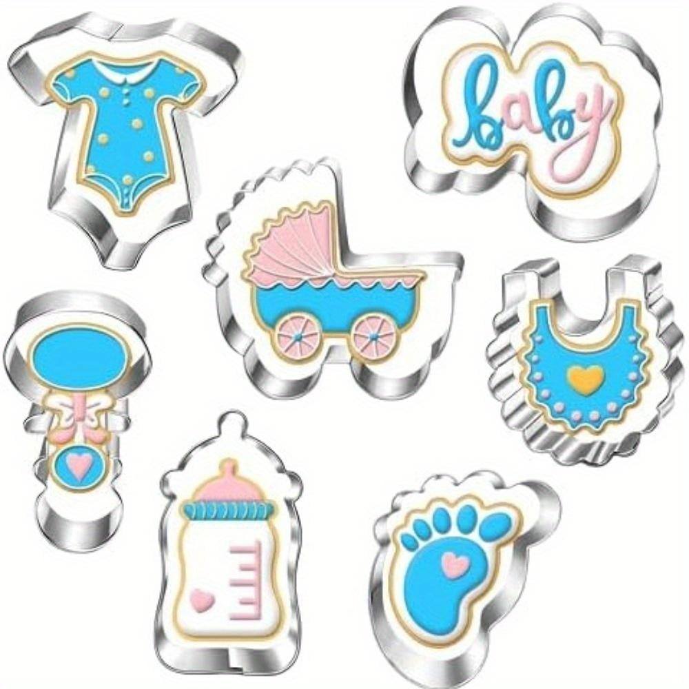 7 PCS Cookie Mold Cookie Baking Mold Holiday Party Cookie Mold Kitchen ...