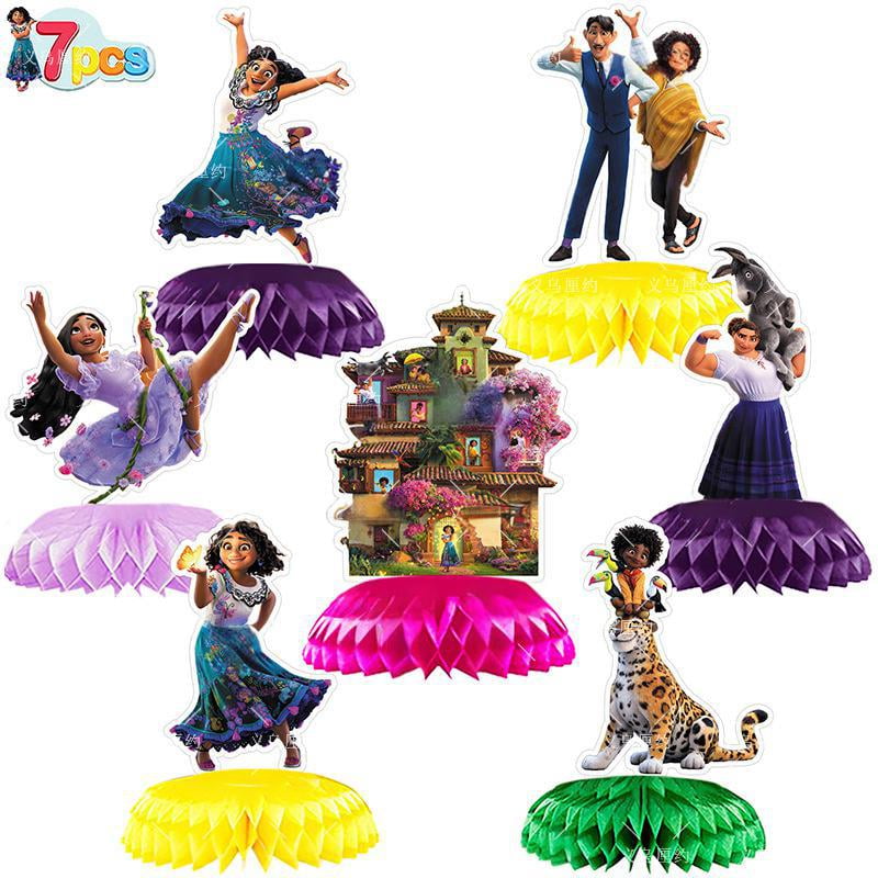 7 PCS Encanto Party Centerpieces Theme Supplies, Happy Birthday ...