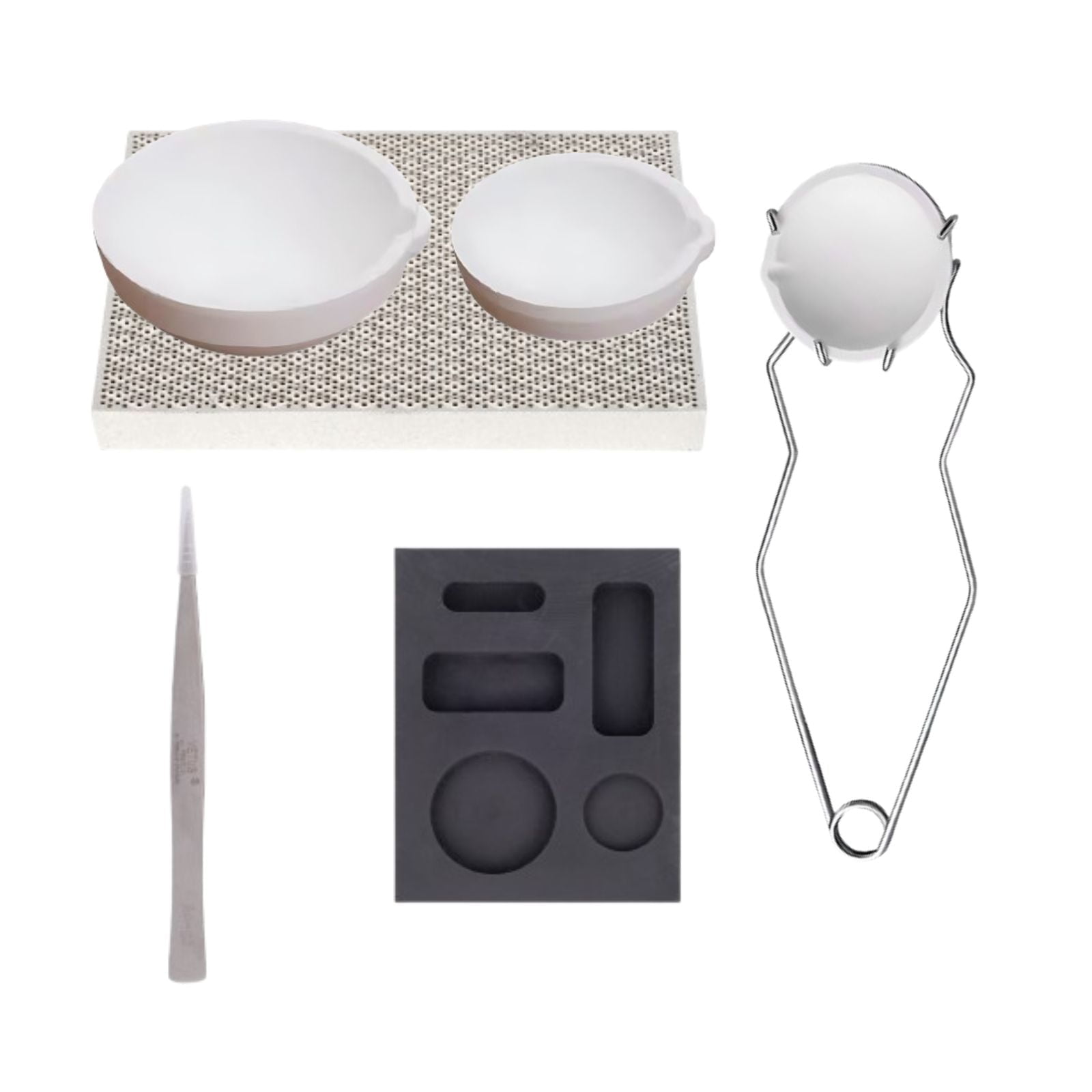 7 PCS Graphite Torch Melting Casting Kit, Including 5-in-1 Graphite ...