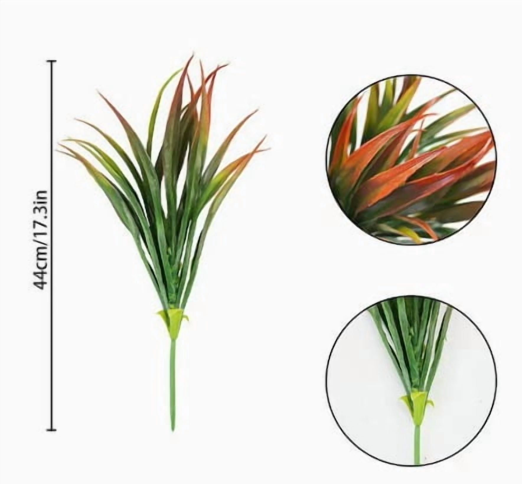 7 Pack Artificial Spider Plant Stalks - Lifelike Greenery for Home and ...