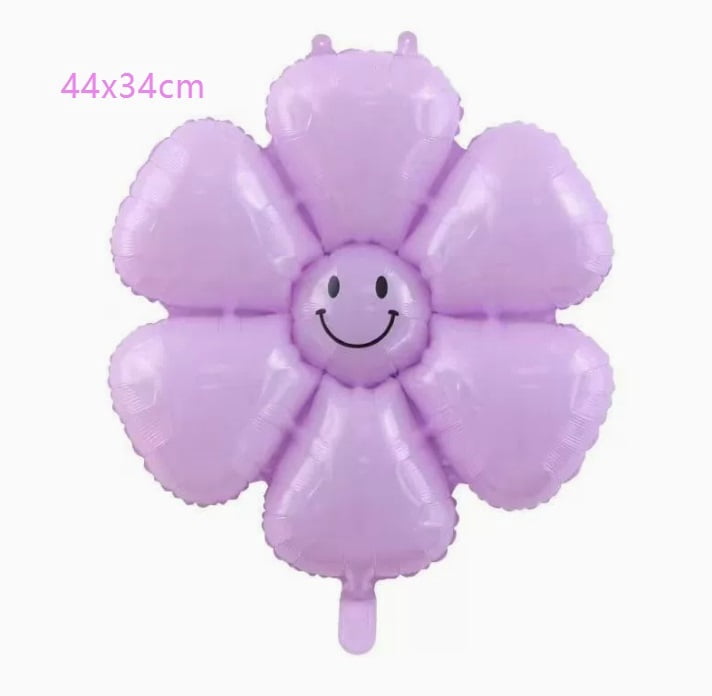 7-Pack Cartoon Daisy Balloons for Birthday Party Decorations with ...