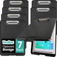 7 Pack Clipboard with Storage, High Capacity Storage Clipboard 8.5 x 11 ...