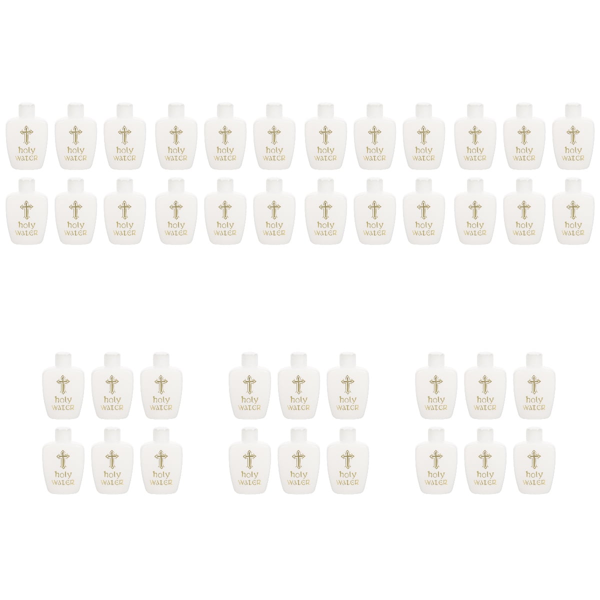 7 Pack Easter Holy Water Bottle Christian Favor Thimble Child - Walmart.com