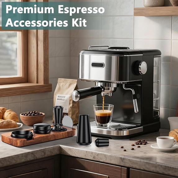 7 Pack Espresso Accessories Kit,54mm Espresso Tool Kit | Espresso ...