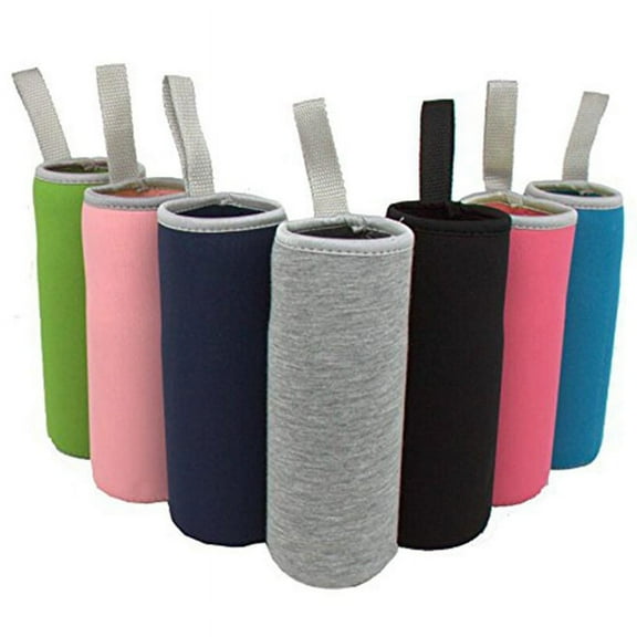 Neoprene Insulated Collapsible Drink Bottle Covers Multi Color ...