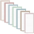 7 Pack Magnetic Notepads for Refrigerator, 30 Pages/Book Grocery List ...