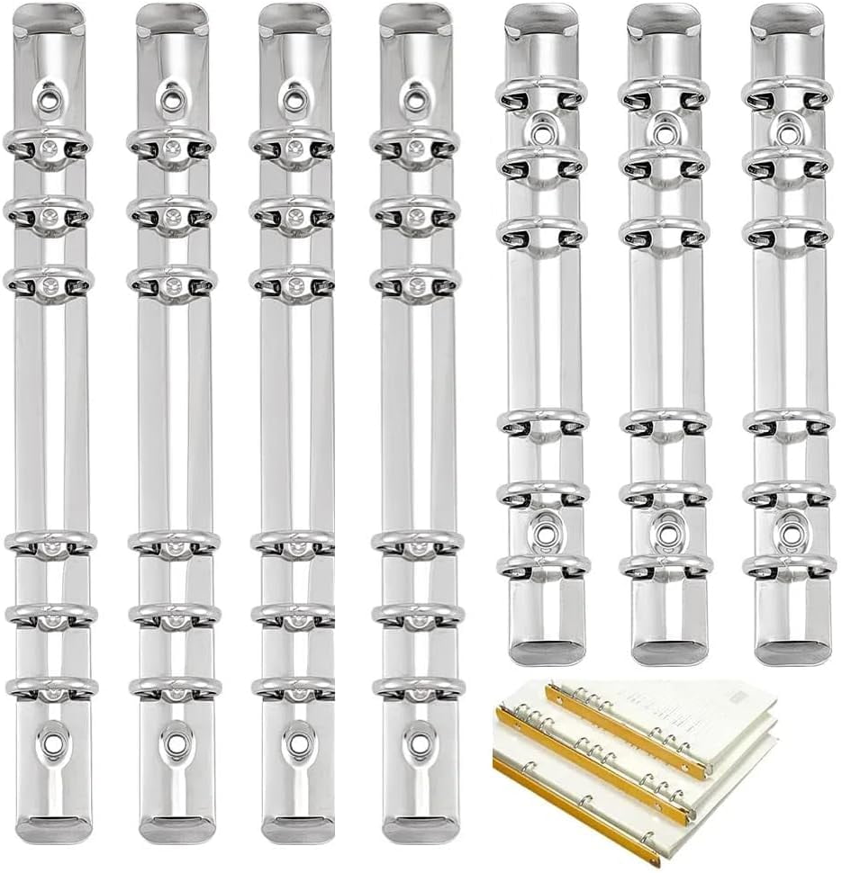 7 Pack of Notebook Mechanism Replacement Kit - 3Pcs A5/4Pcs A6 Loose ...