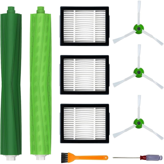 7 Pack Repacement Parts for Roomba i3 i3 i4 i6 i6 i7 i7 i8 i8/Pus E5 E6 E7 I,E &J Series Vacuum ...