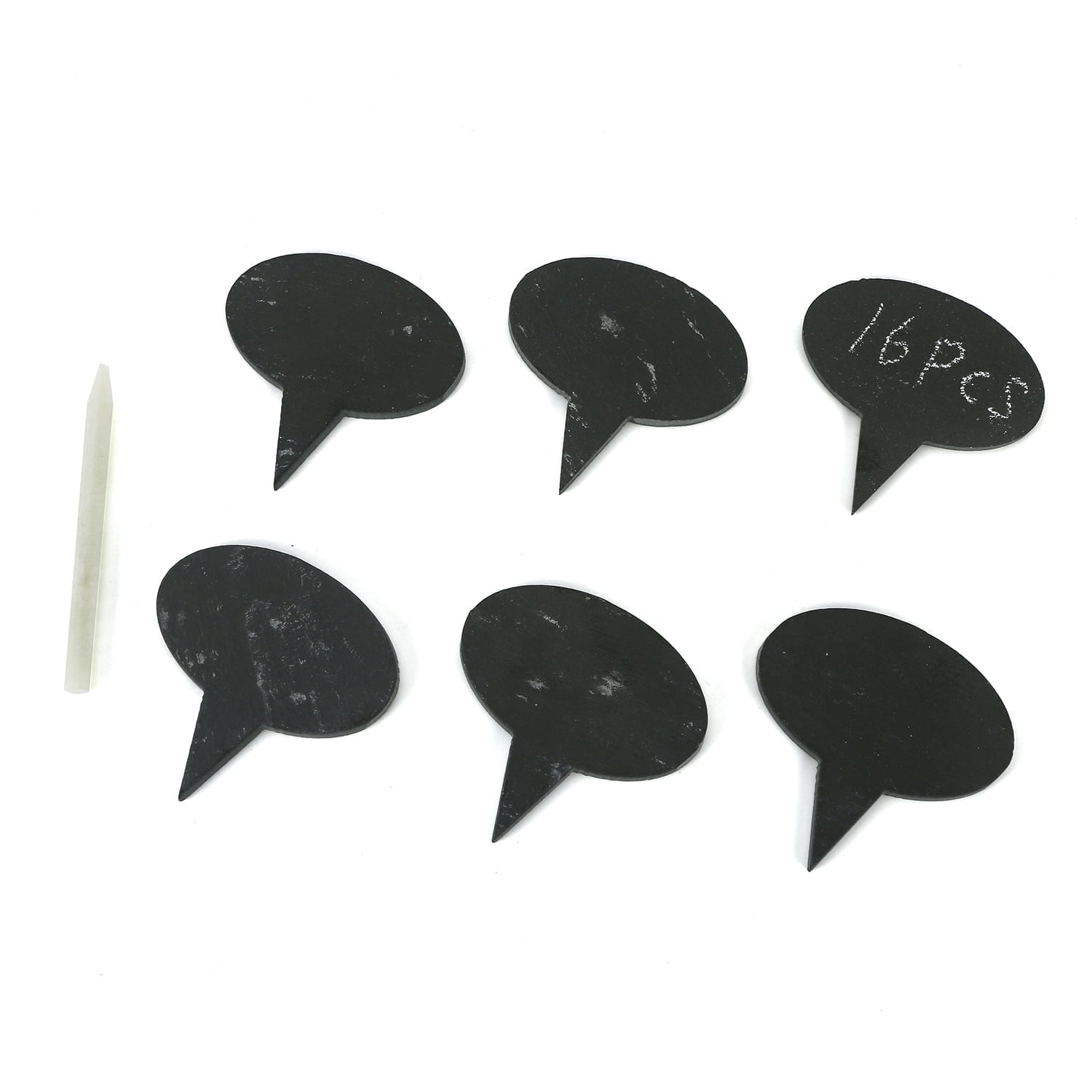 7 Pack, Slate Cheese Markers with Chalk, Party Food Labels and Signs by ...