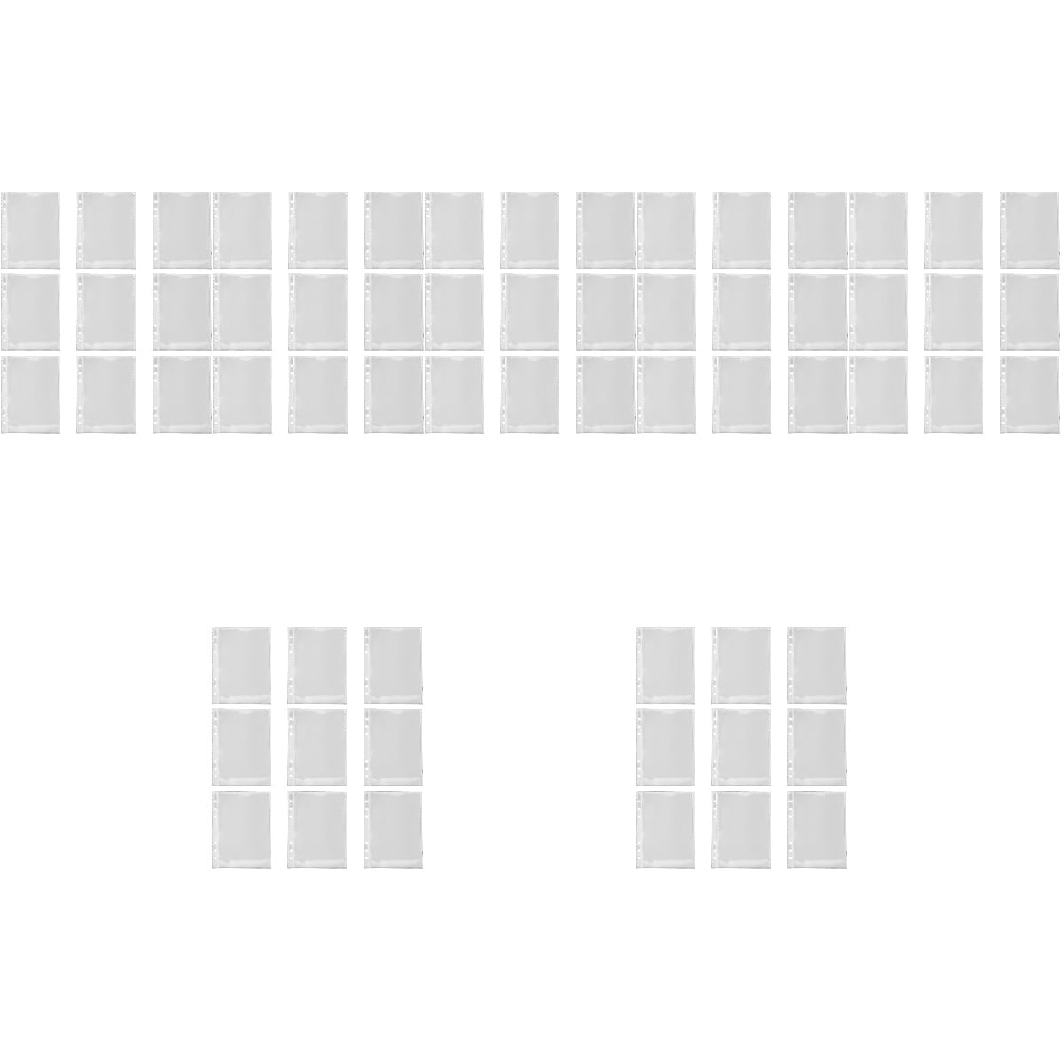 7 Pack Small Bookshelf Transparent Display Booklet Game Picture ...