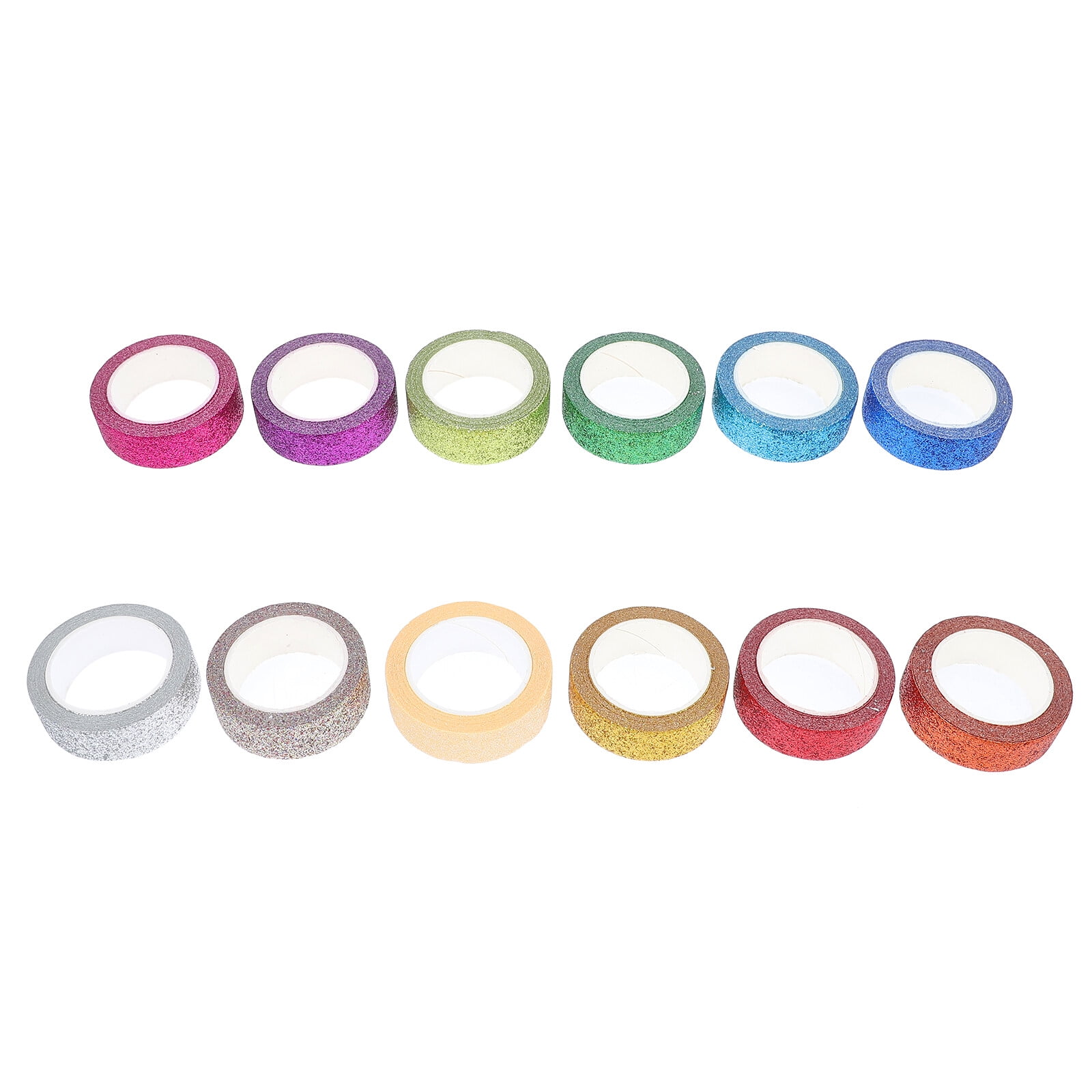 7 Pack Washi Tape Glitter Duct Plumbing Water Bottle Stickers for Kids ...