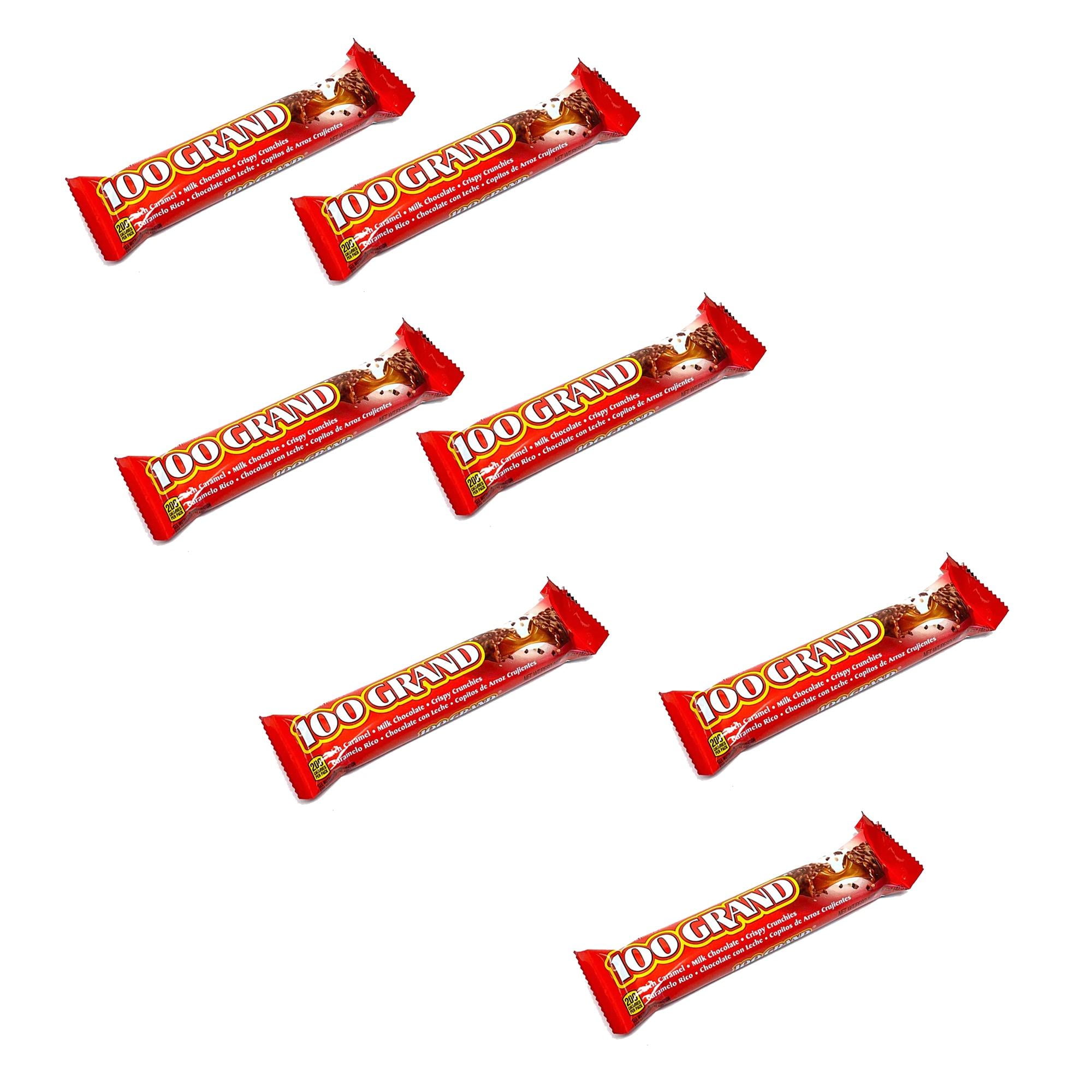 7 Pack of 100 Grand Bar - Tastes milk with chocolate | ( 1.5 Ounce ) a ...