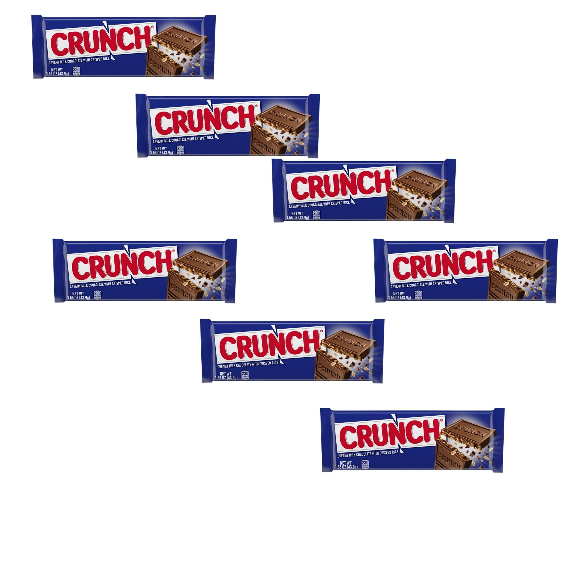 7 Pack of Creamy Milk Chocolate Snacks - Crisped Rice | 1.55 Ounce a ...
