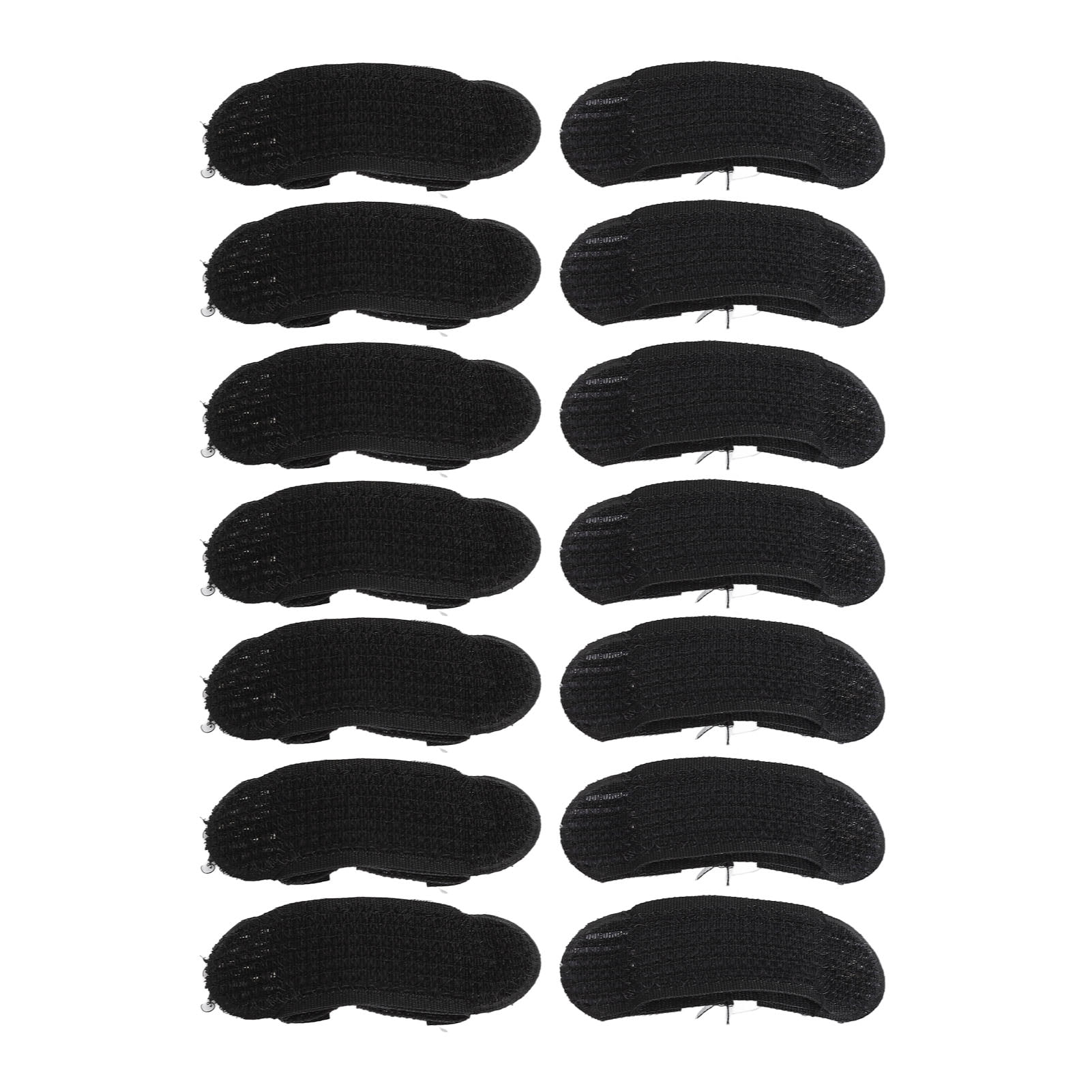 7 Pairs Bump Up Hair Pad Black Traceless Invisible Fluffy Hair Volume ...