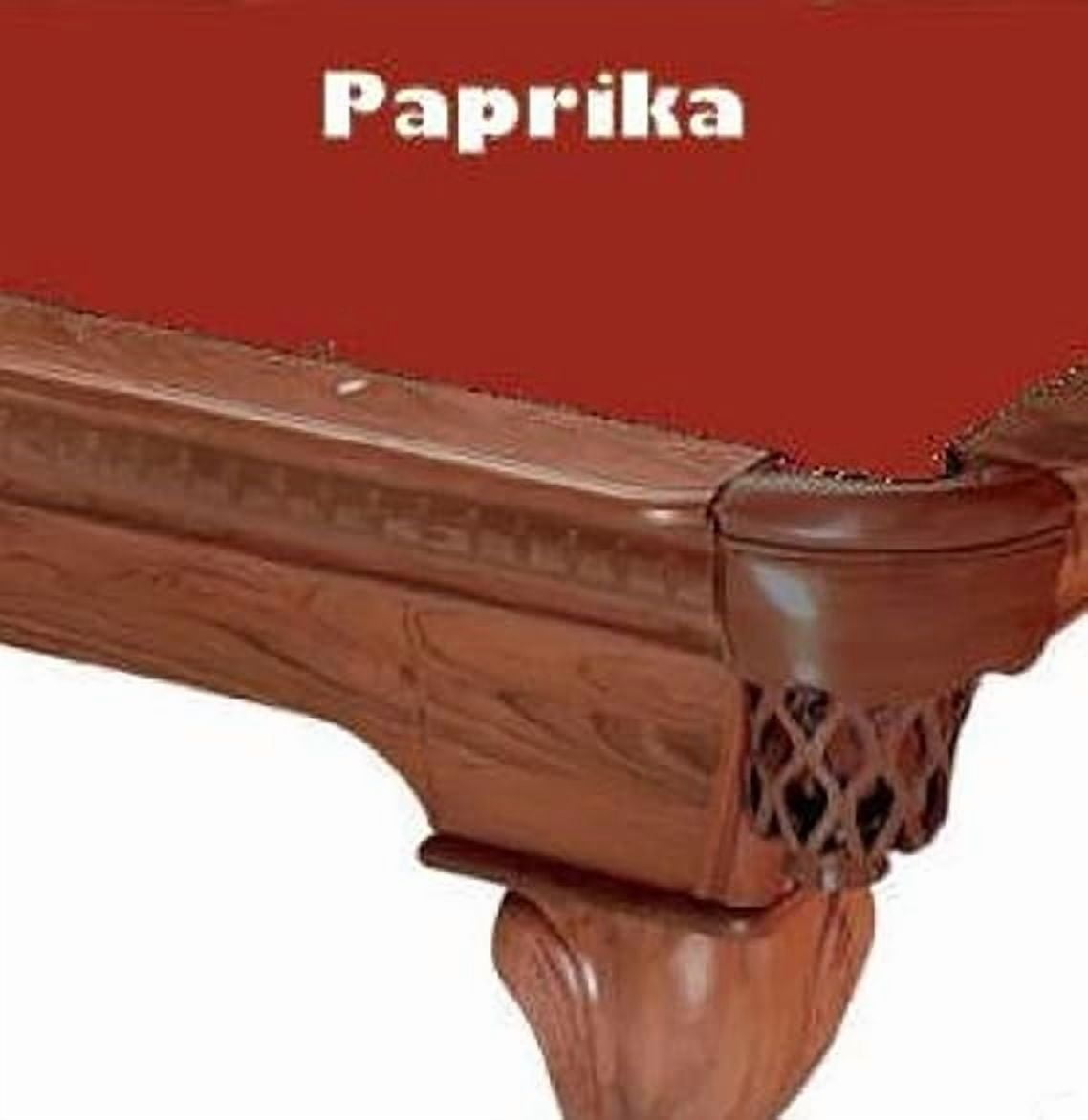 7' Paprika ProLine Classic 303 Billiard Pool Table Cloth Felt - Walmart.com
