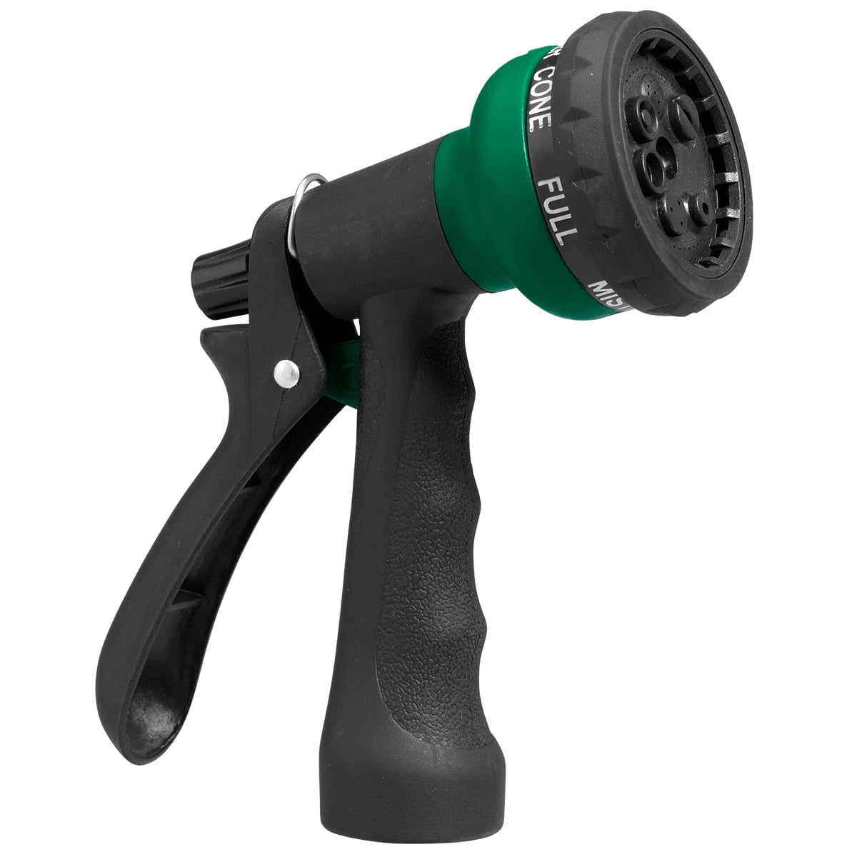 Orbit 7-Pattern Plastic Rear Trigger Compact Hose Watering Nozzle ...