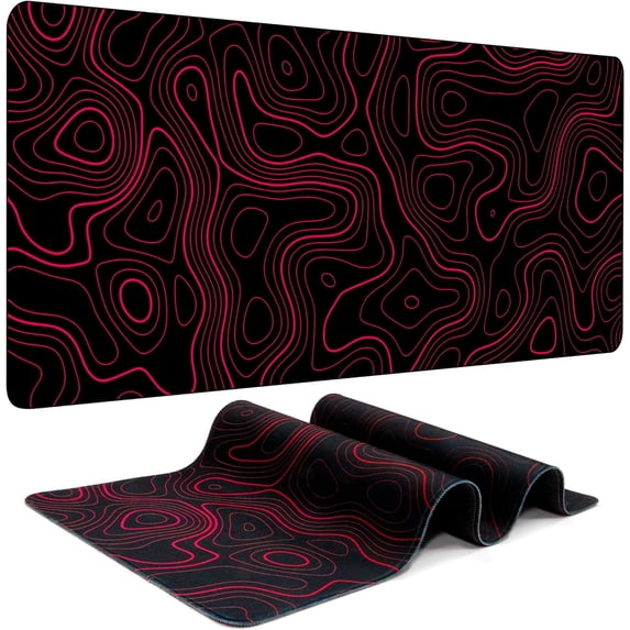 【7 Patterns 3 Sizes】【1 Pack / 2 Pack】GamingMouse Pad Topographic ...