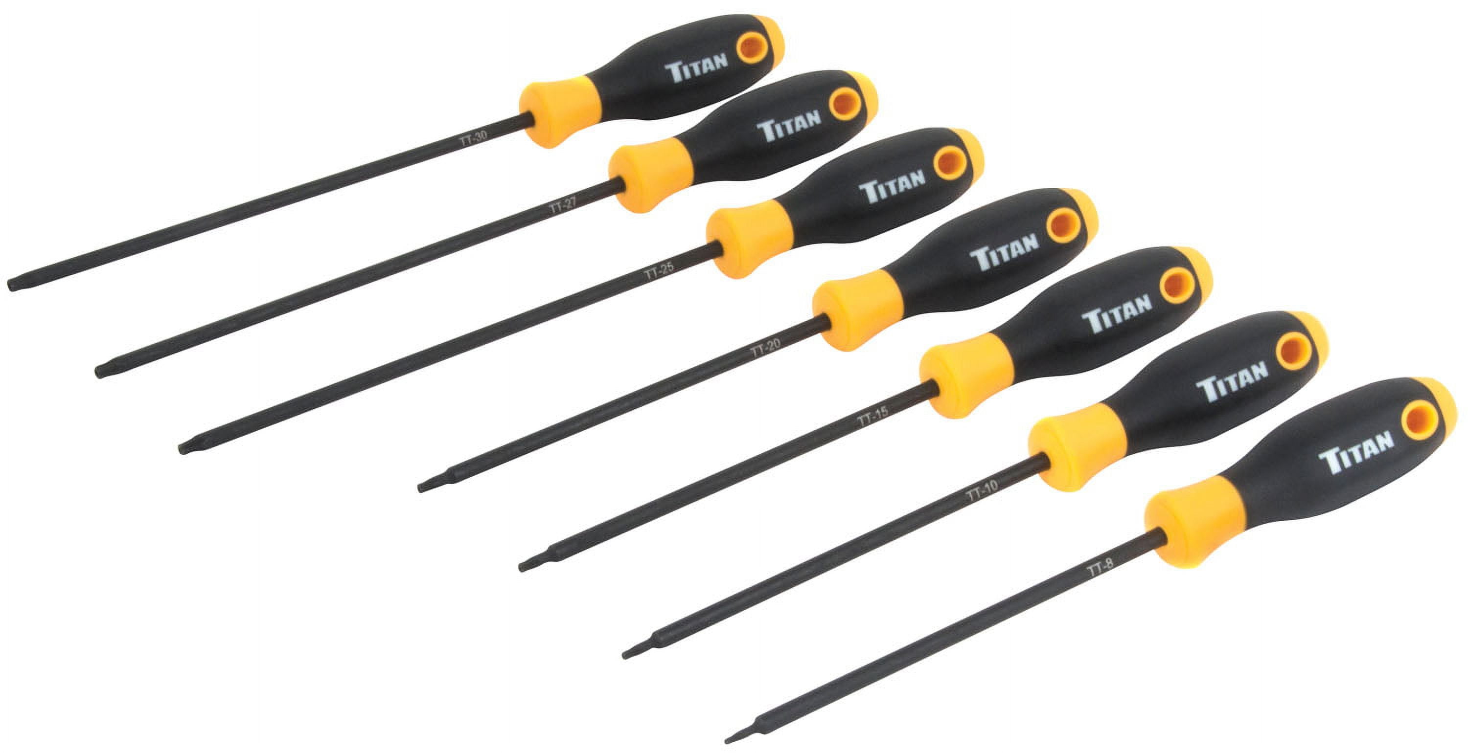 Titan 17209 Tamper Resistant Star Screwdriver Set - Walmart.com
