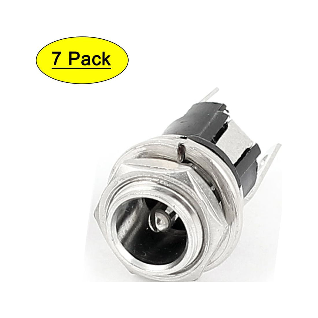 7 Pcs 5.5x2.1mm DC Power Supply Jack Socket Female Panel Mount ...