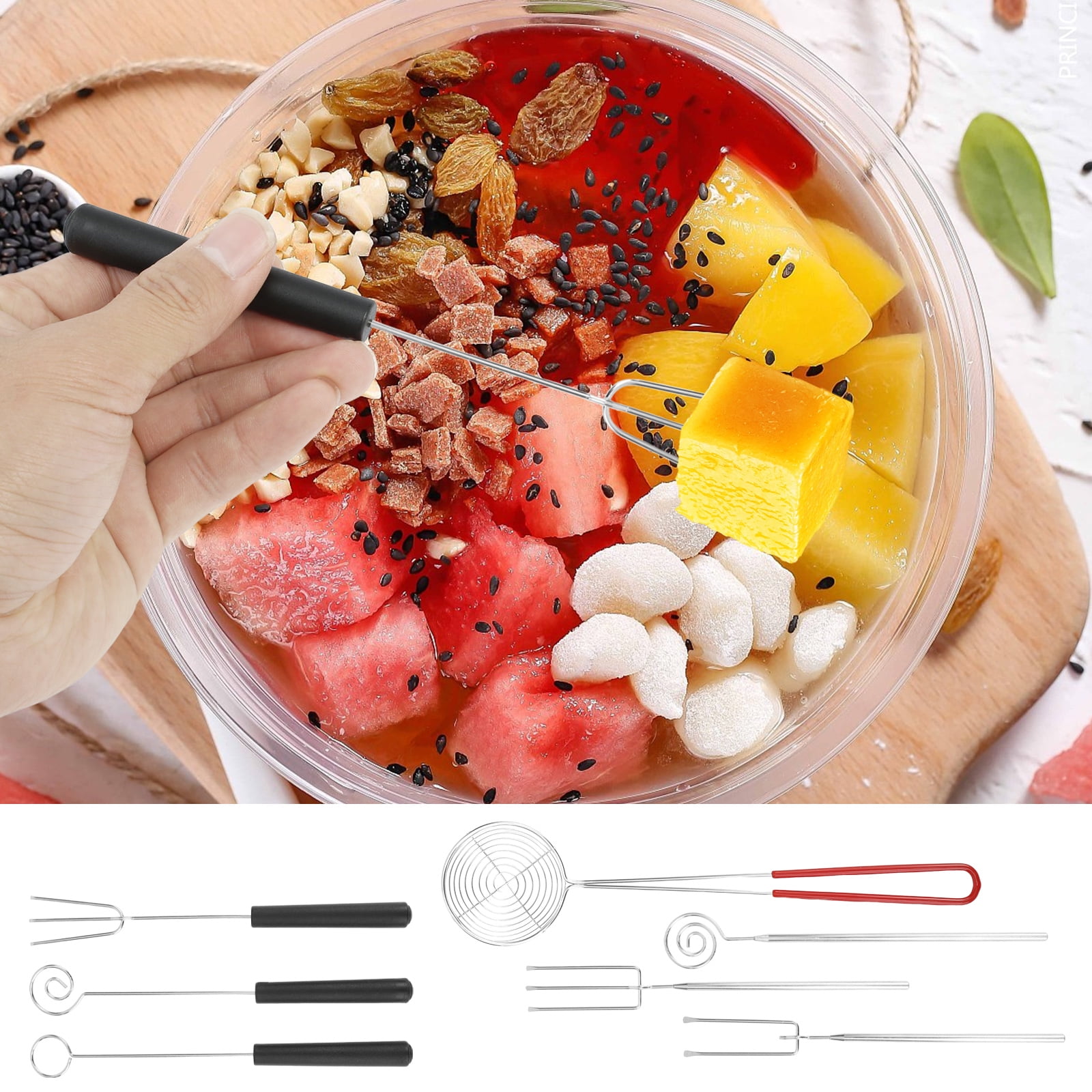 7 Pcs Chocolate Dipping Tool Stainless Steel Chocolate Dipping Tool Set ...