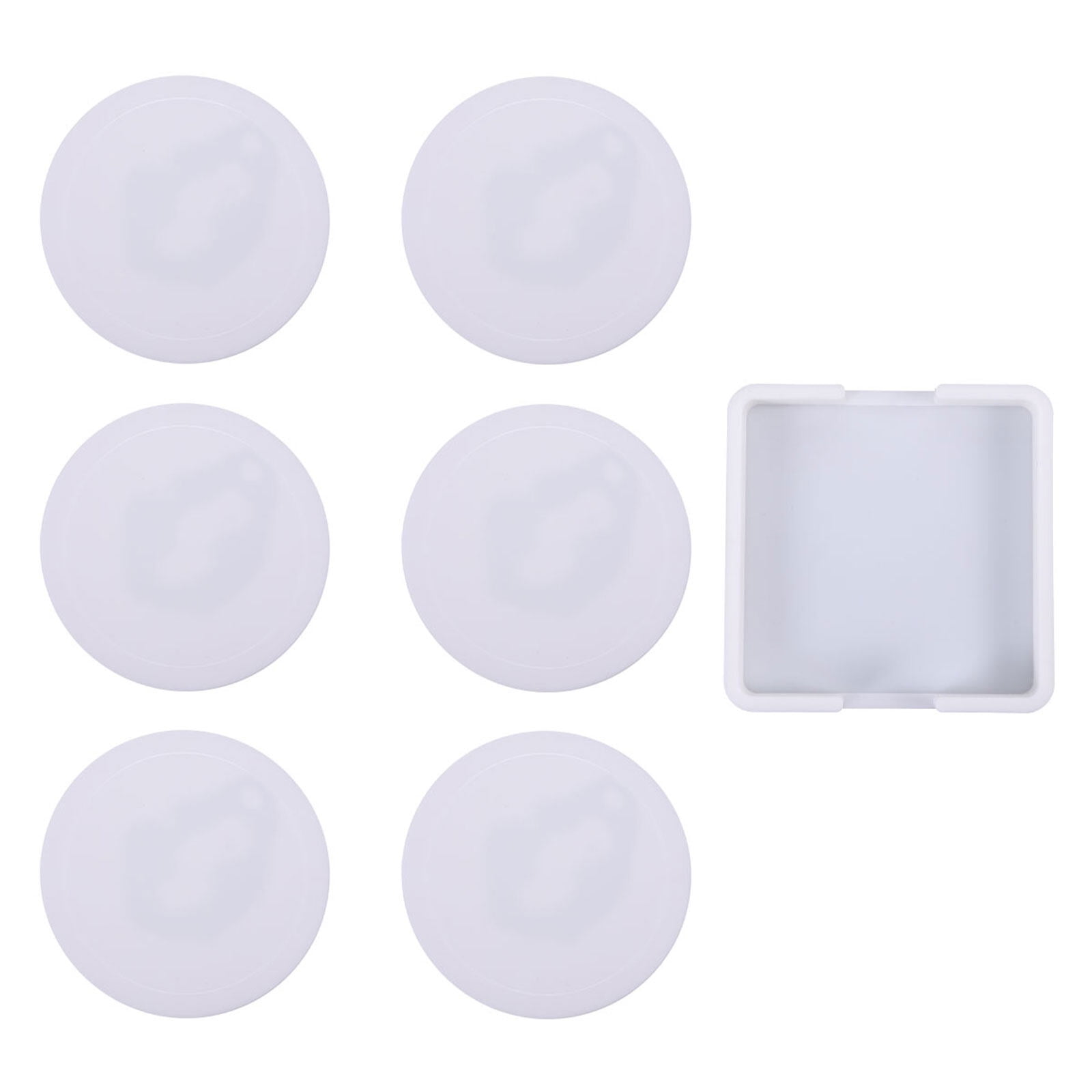 7 Pcs Coaster Table Mat Dish Home Supplies Place Mats for Square ...