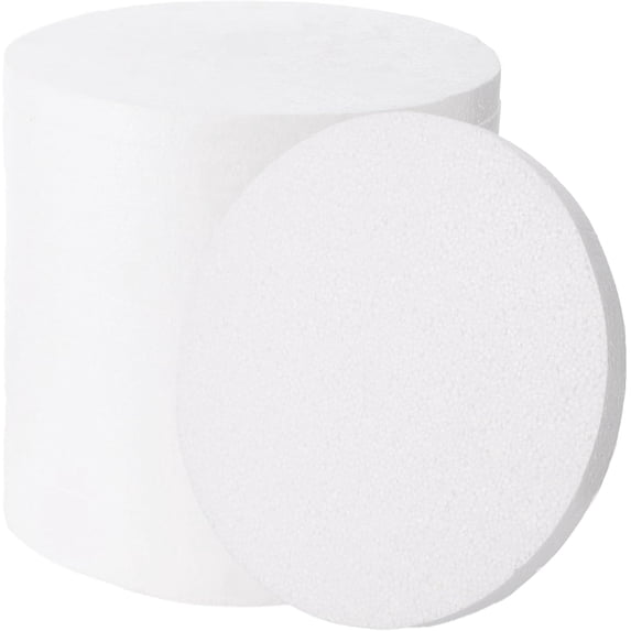 7 Pcs Foam Circles for Crafts - 12 Inch Polystyrene Round Foam Disc (1 ...