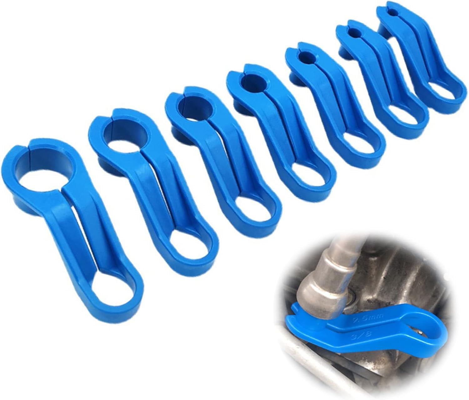 7 Pcs Fuel Line Disconnect Tool Set Air Conditioner Line Disconnect ...