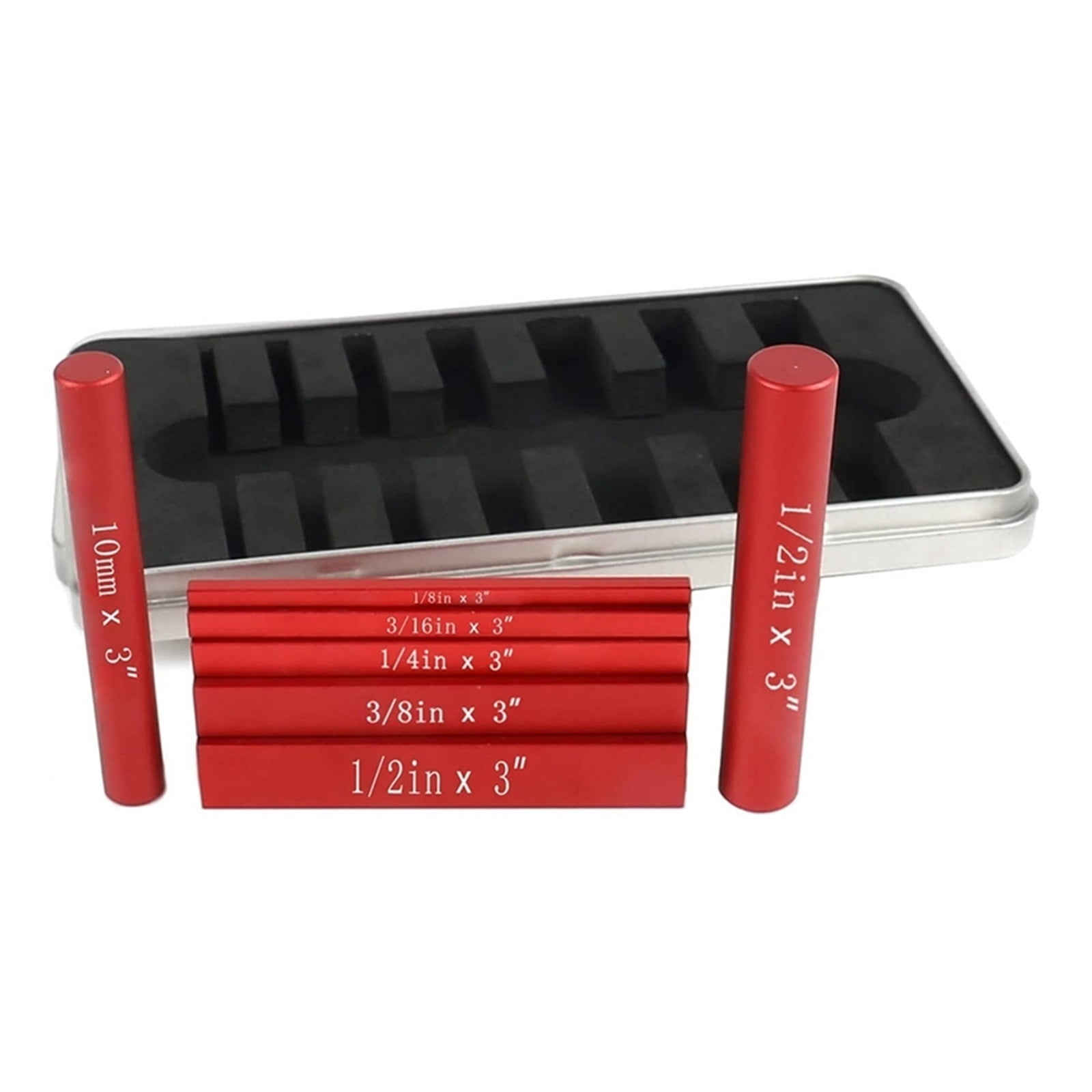 7 Pcs Gauge Block Set Aluminum Height Gauges Set Setup Bars Precision ...