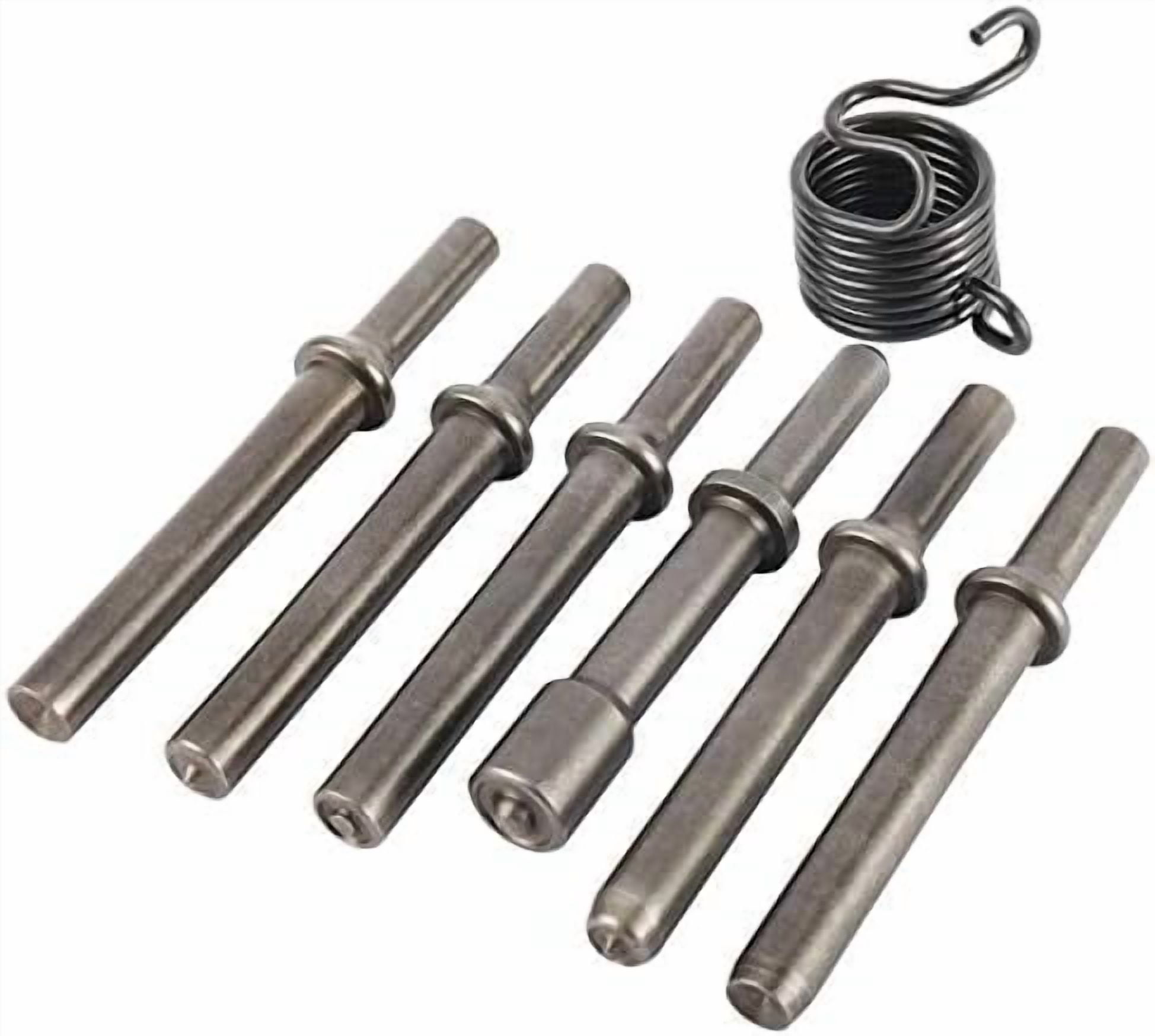7 Pcs Heavy Duty Smoothing Pneumatic Air Rivet Hammer Tools Steel Air ...