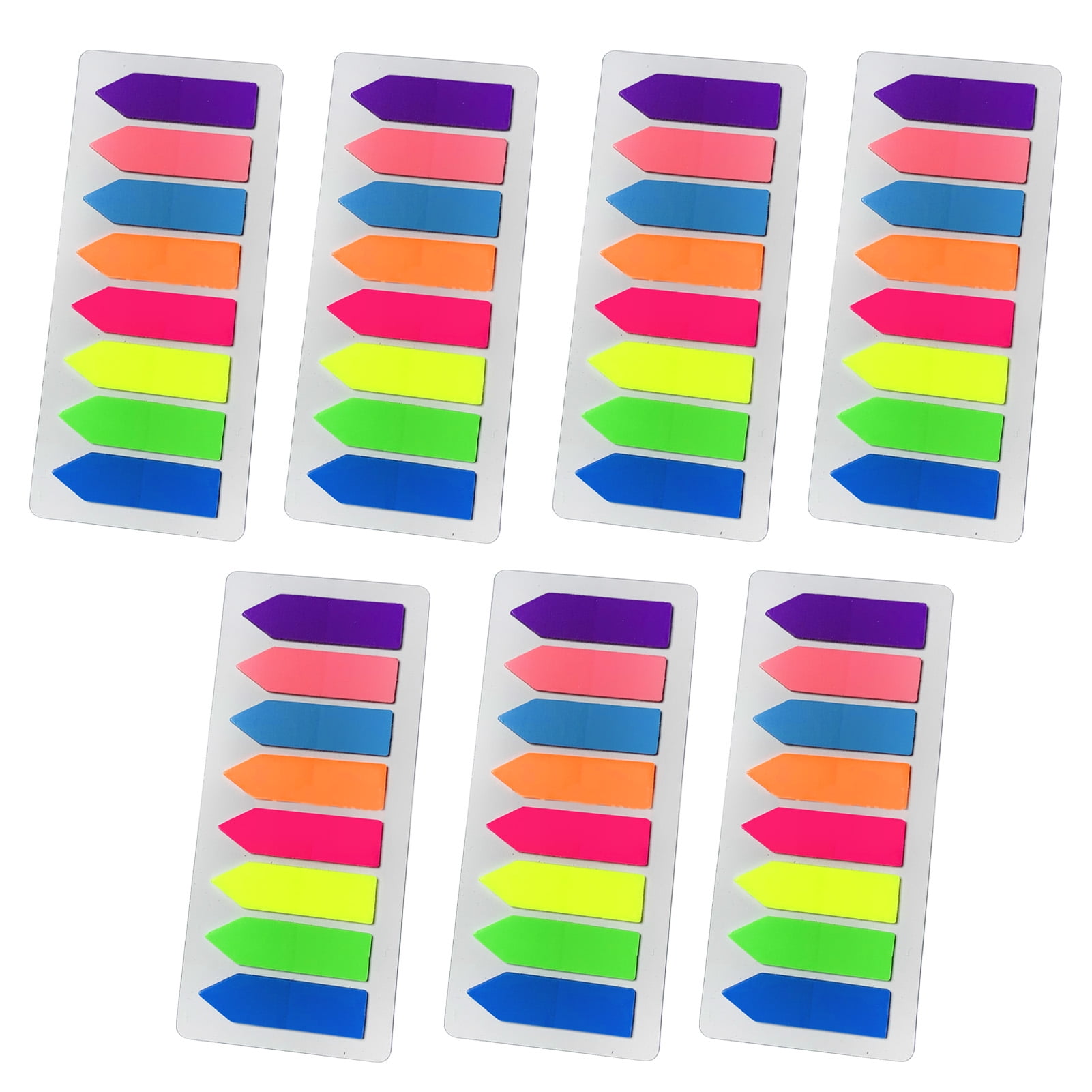 7 Pcs PET Arrowhead Flags Professional 8 Color Writable Waterproof ...