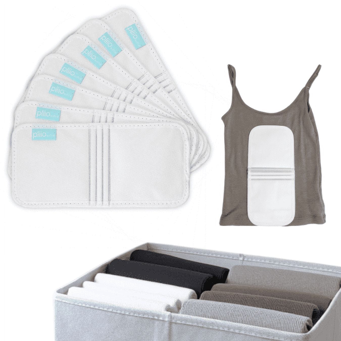 7 Pcs, PLIIO Small Filers, Foldable Clothes Organizer, Space-Saving ...