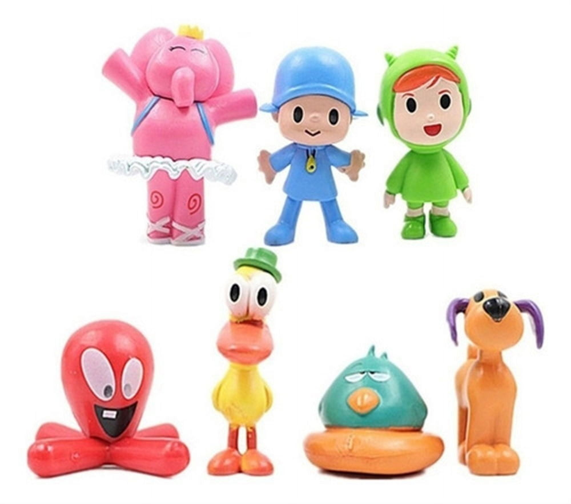7 Pcs Pocoyo Zinkia Figure Toys Kids Gifts - Walmart.com