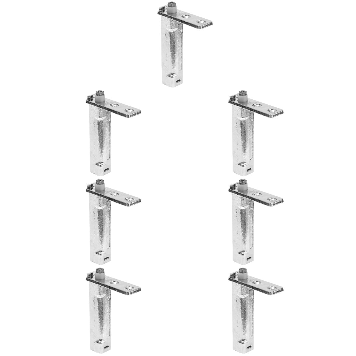 7 Pcs Refrigerator Door Hinge Accessory Spring Fridge Hinges Silver ...