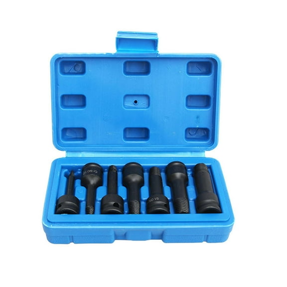 12 Piece Easy Out Small to Large Screw Extractor Kit Set Easy Out Screw ...
