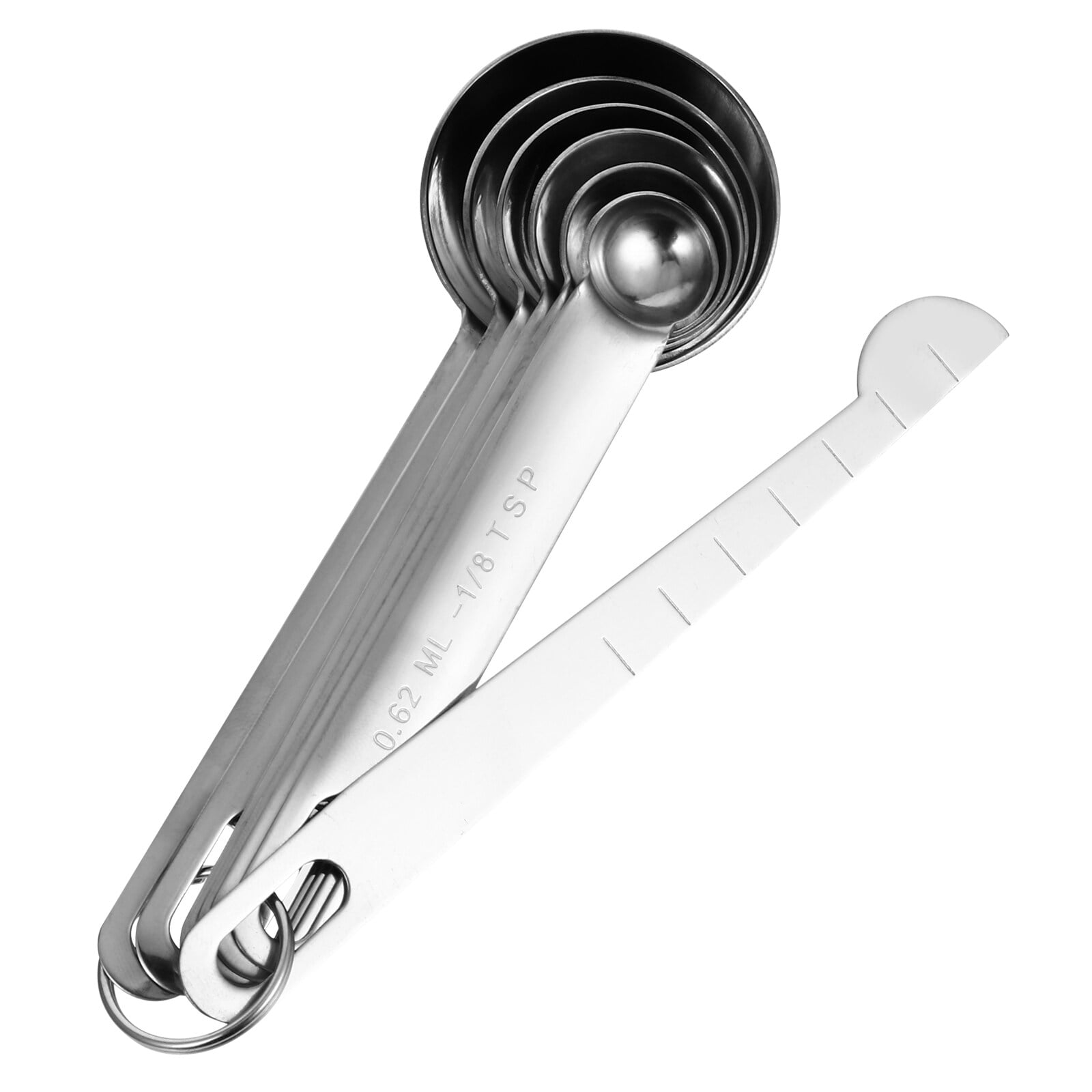 Raindrops Stainless Steel Measuring Spoons Set for Kitchen Use and ...