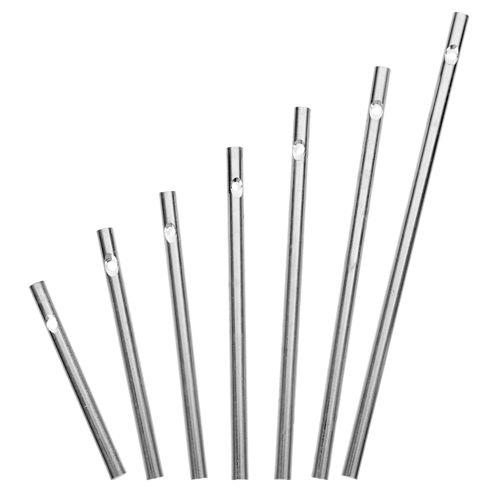 7-Piece Aluminum Tube Wind Chimes Set for Outdoor Garden Decoration and ...