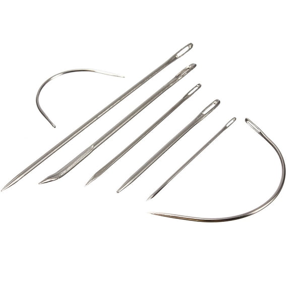 7-Piece Alloy Sewing Needle Set, Versatile for Various Fabrics and ...