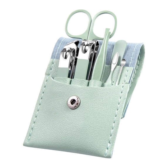 7-Piece Complete Nail Clipper Set, Professional Manicure Pedicure Tools ...