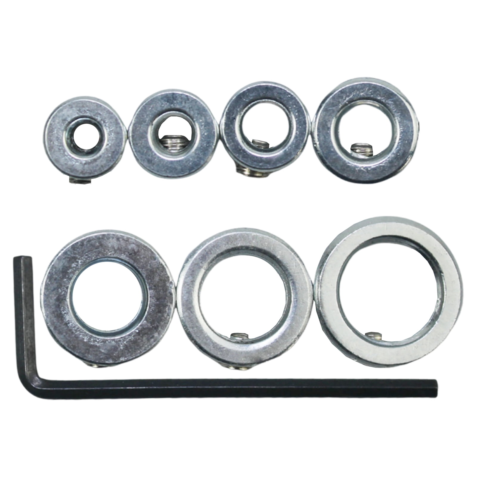 7 Piece Drill Bit Depth Limiters Stops Set For Precise Boring In ...