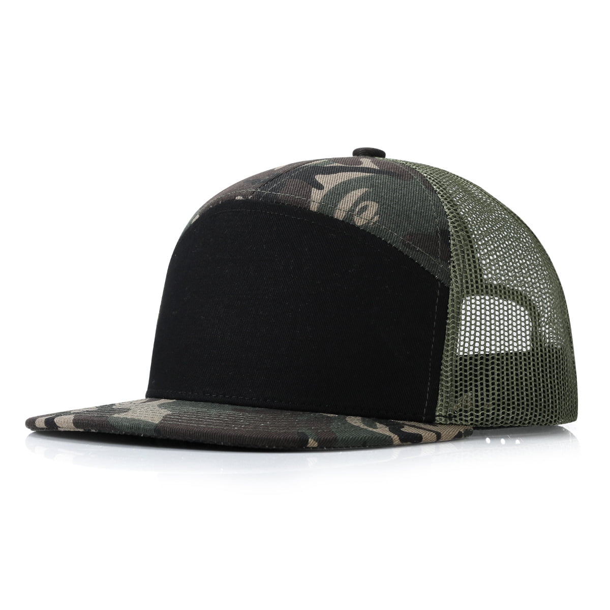 7 Piece Fabric Over Fabric Mesh Hat Richardson Trucker Hat Cargo Hat ...