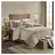 Home Essence Overland 7 Piece Faux Suede Comforter Set - Walmart.com
