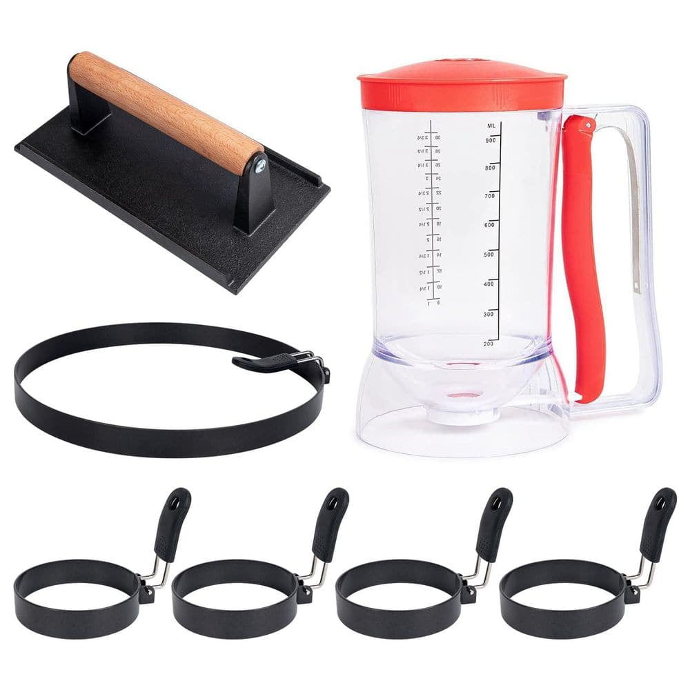 7-Piece Griddle Breakfast Cooking Accessories Set for Blackstone with ...