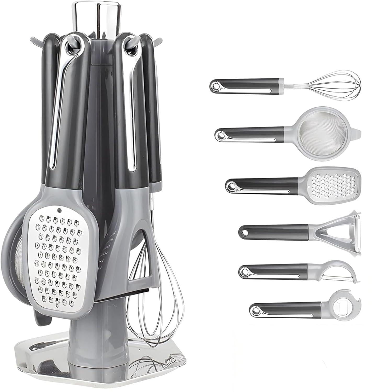 7-Piece Kitchen Gadget Set, Stainless Steel Cooking Utensils Tools with ...