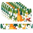 7 Piece Linen Table Runner and Placemats Set, Cute Bear Forest Round ...